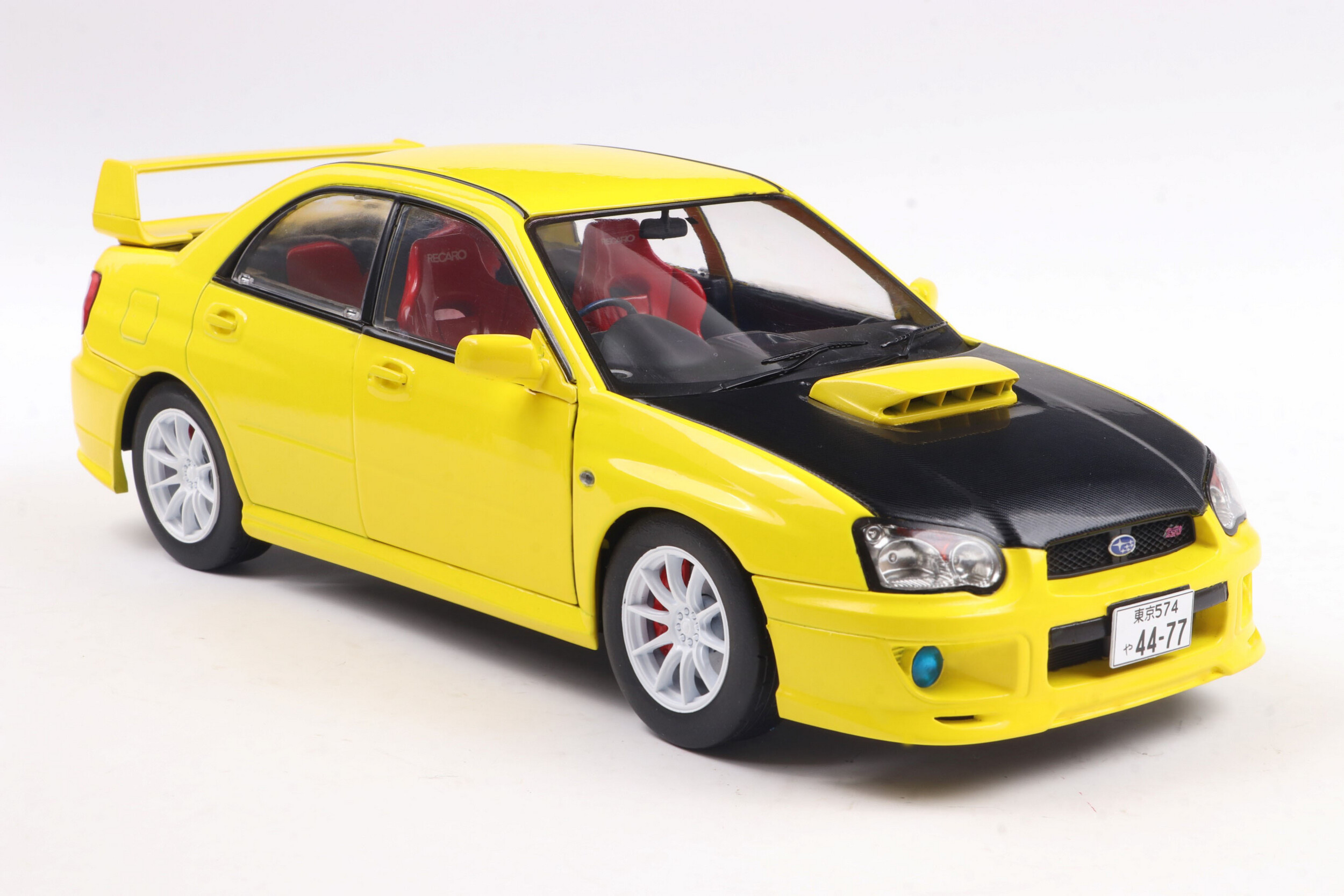Subaru IMPREZA WRX STI - SOLIDO WORKS Yellow - 2003 - Solido