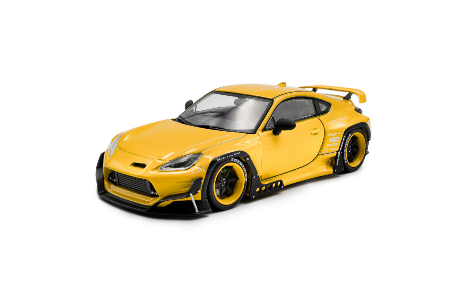 PANDEM Toyota GR86 - Yellow - 2022 - Solido