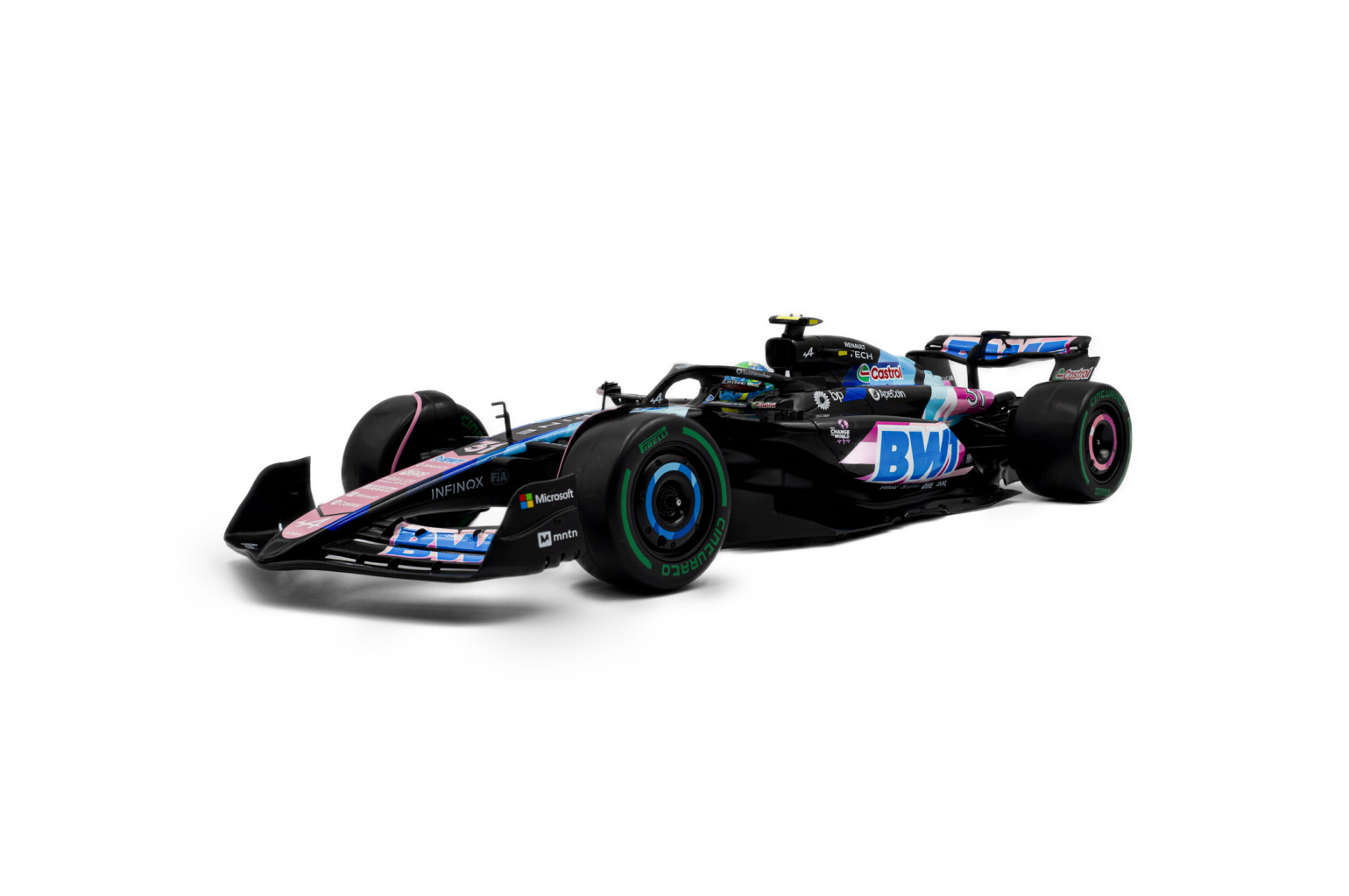Alpine F1 Team A524 - BRAZILIAN GP - 2024 - E.OCON - Solido