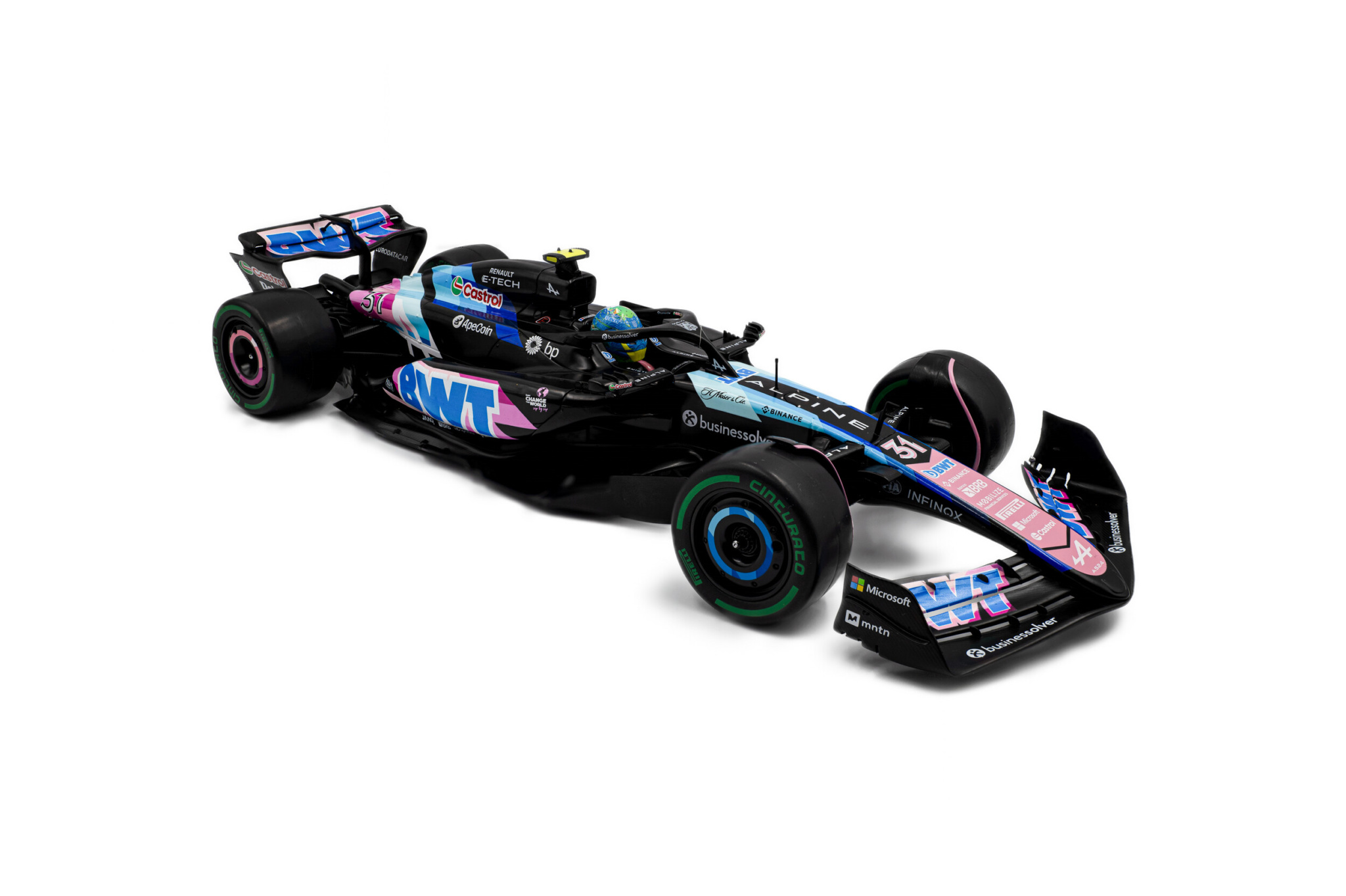 Alpine F1 Team A524 - BRAZILIAN GP - 2024 - E.OCON - Solido
