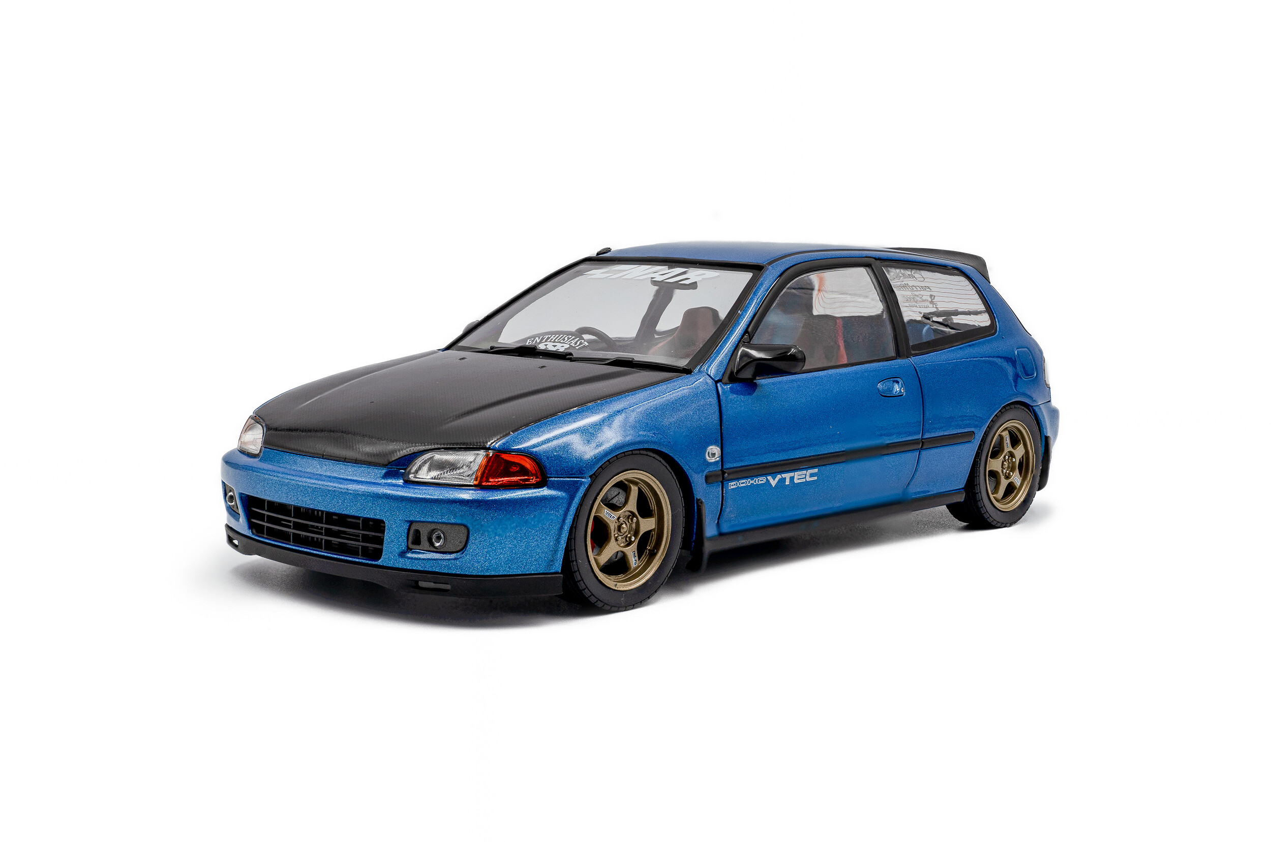 Honda Civic (EG6) SOLIDO WORKS - COBALT BLUE PEARL - 1991 - Solido