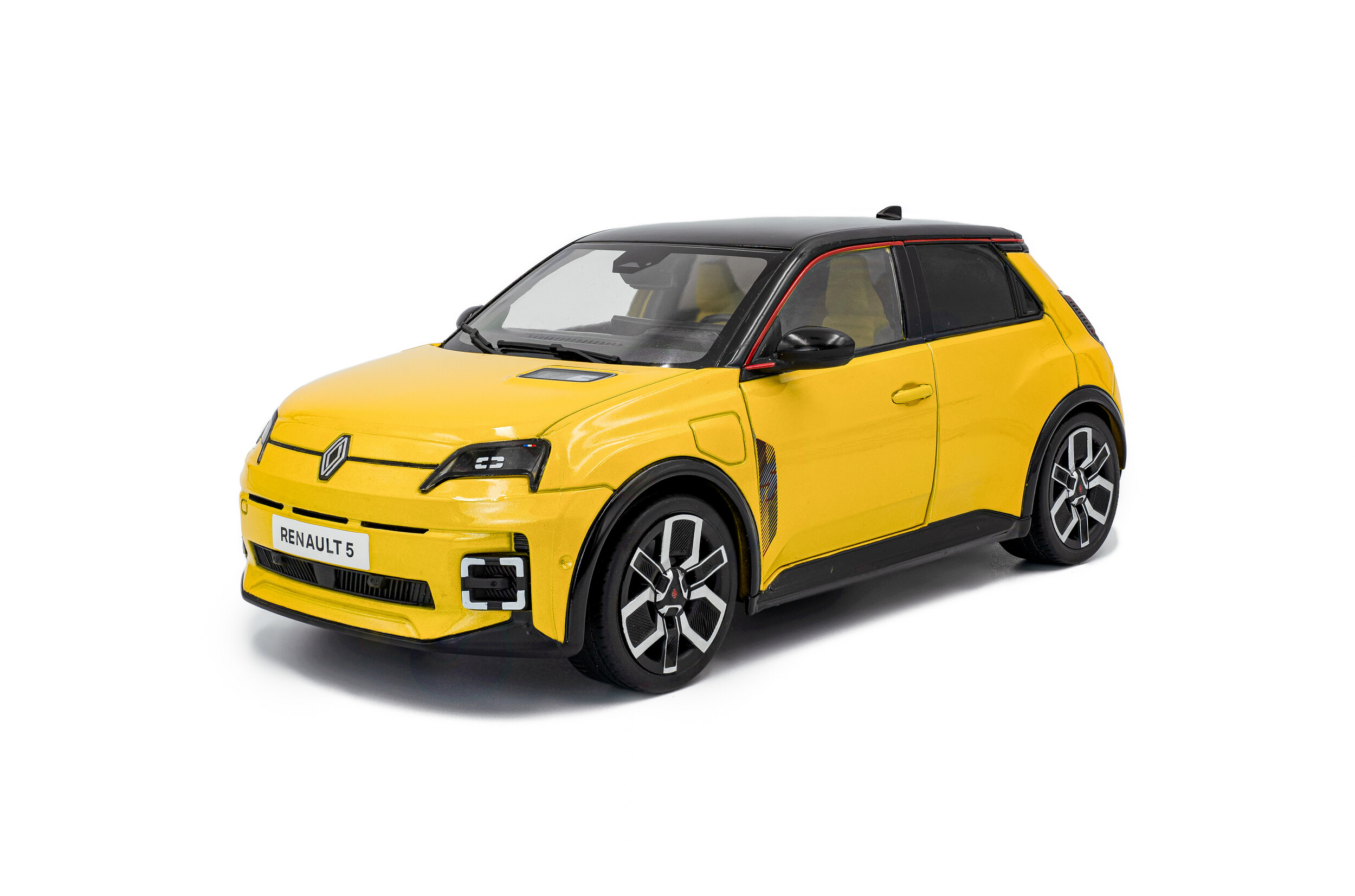 Renault 5 E-TECH - JAUNE POP - 2024 - Solido