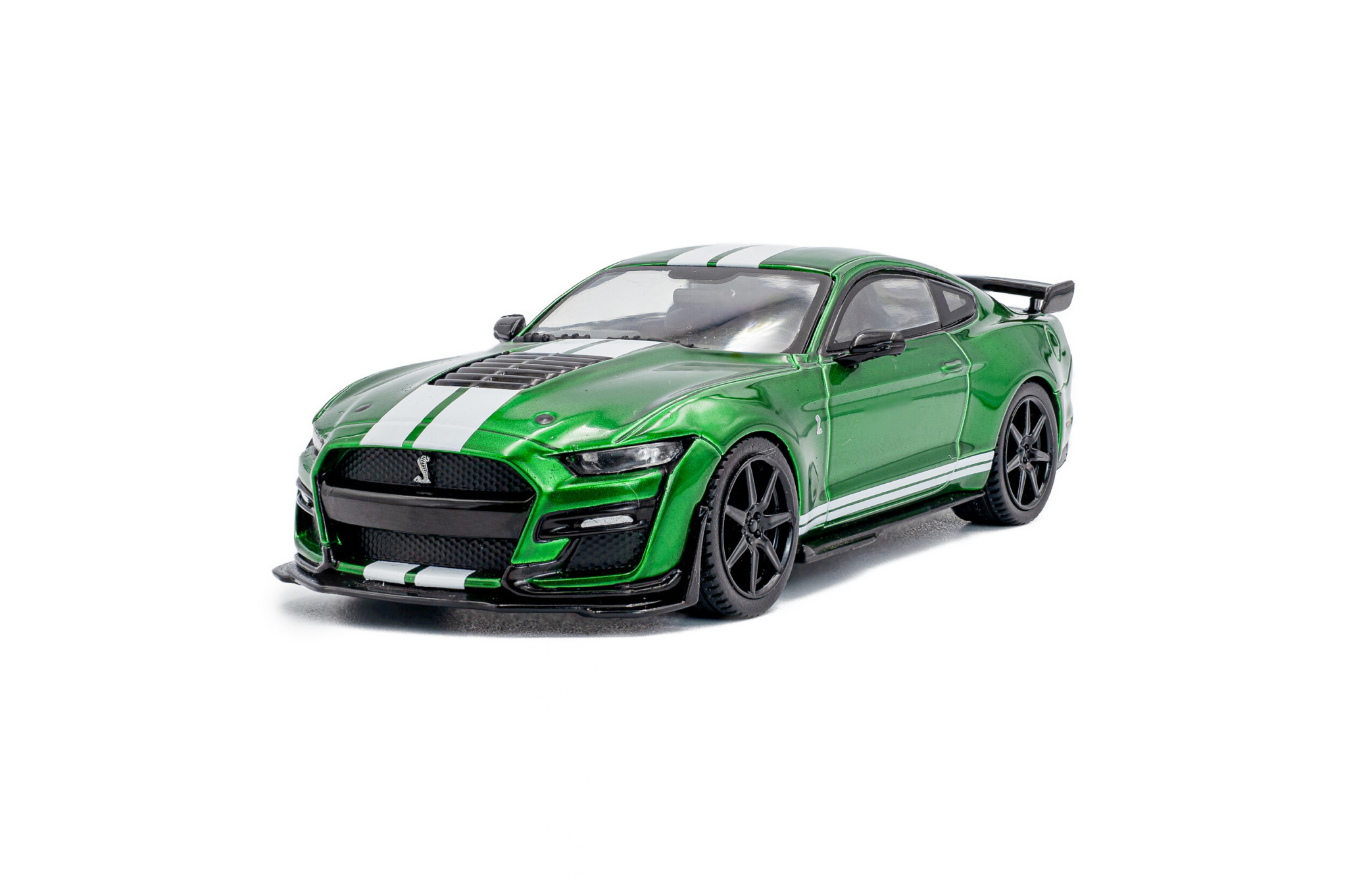 Shelby Mustang GT500 - Eruption Green Metallic w/White Stripes - 2020 ...