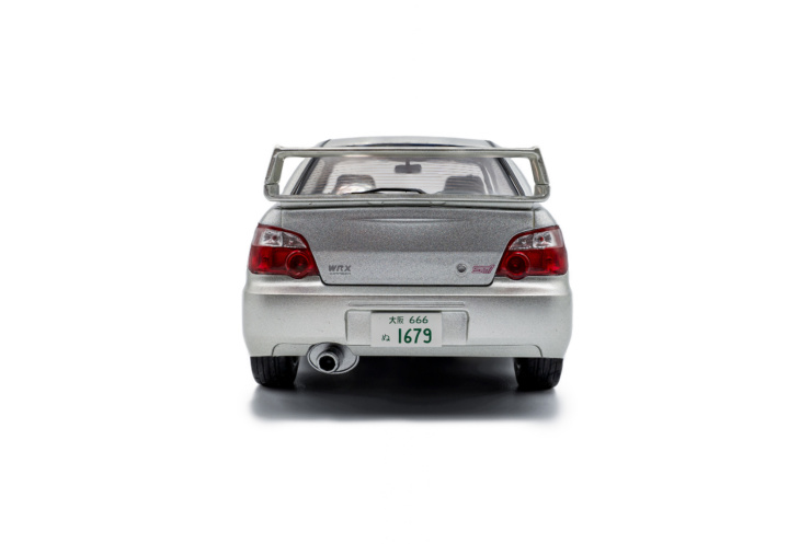 Subaru IMPREZA WRX STI - Premium Silver Effect - 2003 - Solido
