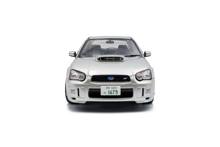 Subaru IMPREZA WRX STI - Premium Silver Effect - 2003 - Solido