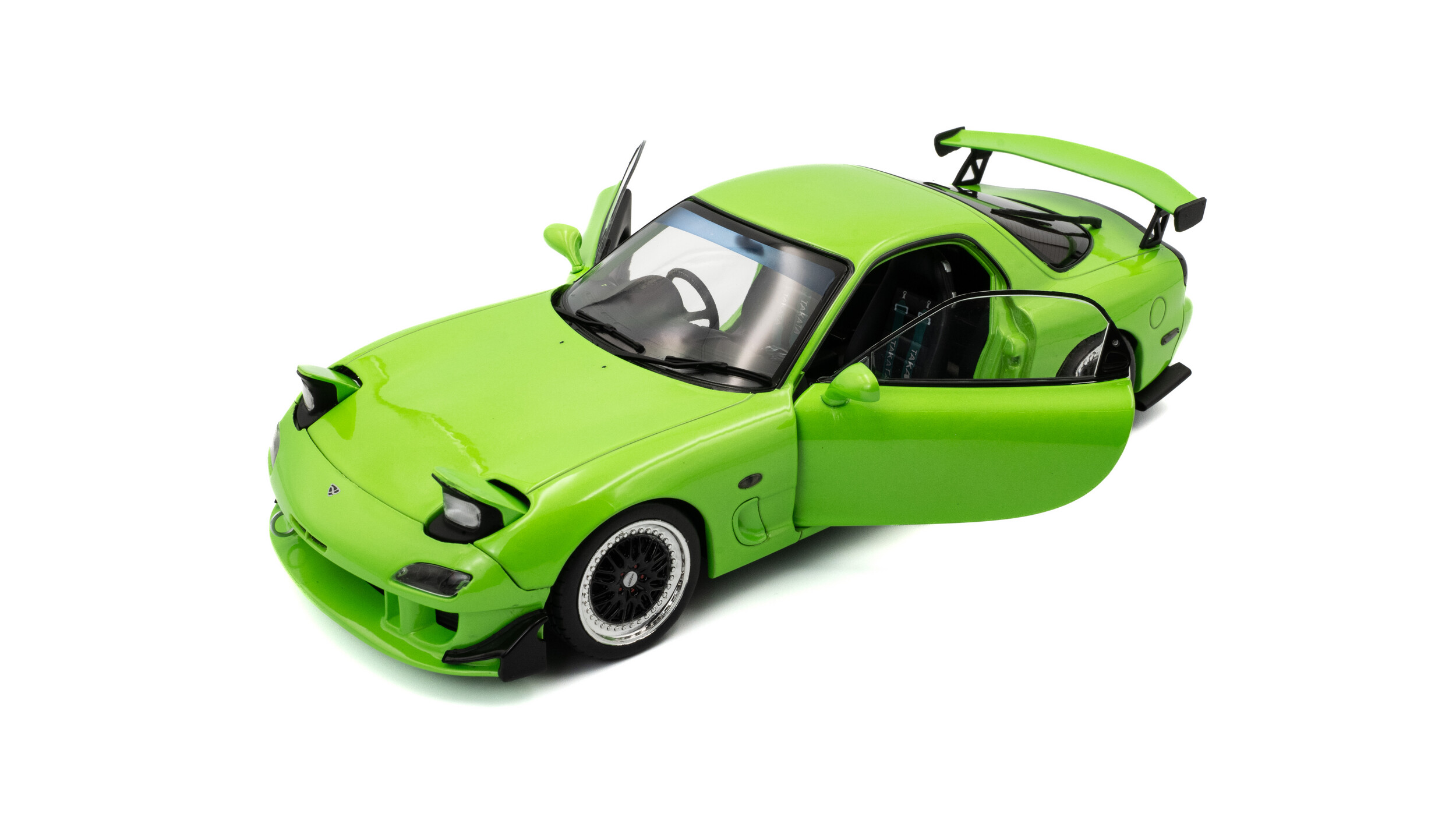 Mazda RX7 FD3RS SOLIDO WORKS - NEON GREEN - 1999 - Solido